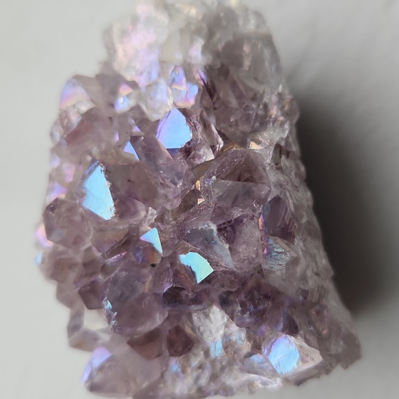 Accents | Angel Aura Amythest Crystal Cluster | Poshmark